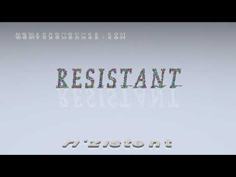 resistant - pronunciation + Examples in sentences and phrases
