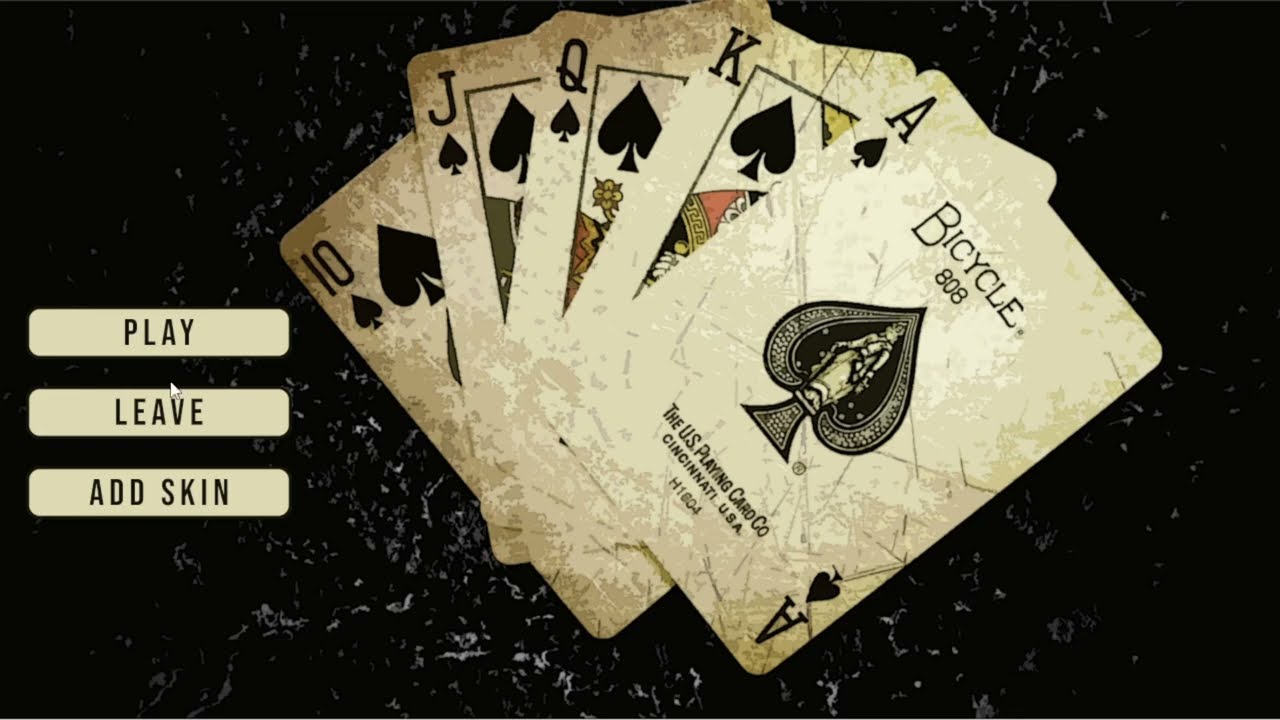 Blackjack (Implemented with C++ & SDL2)