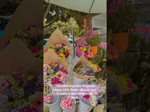 Lily’s flower shop 🤍📚 #booktube #itendswithus #collenhoover #books