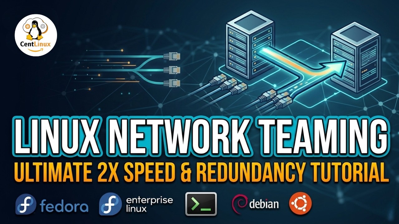 How to configure Network Teaming in Linux