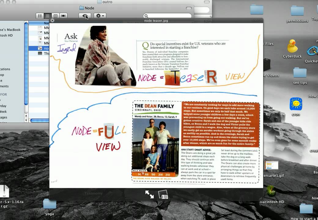 what is drupal node module