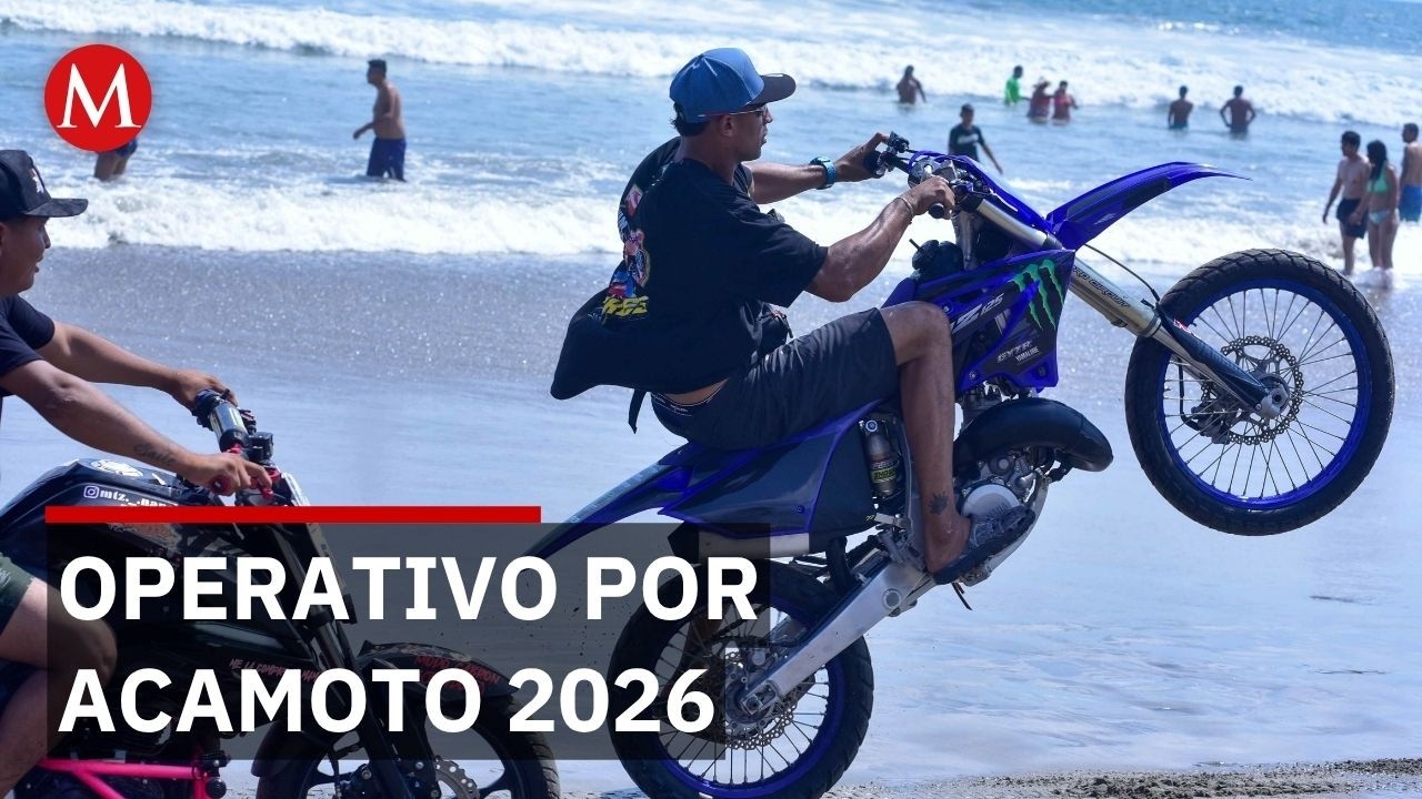 Motorcyclists arrive in Acapulco despite Acamoto not being authorized