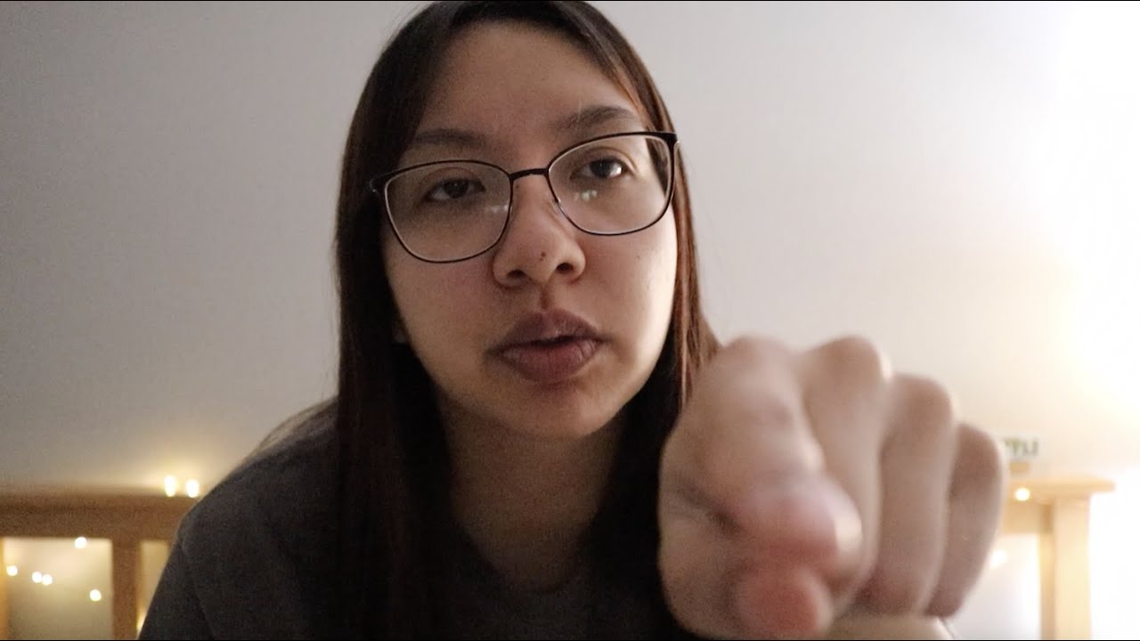 ASMR Guess the Word (face tracing, whispering, layered sounds)