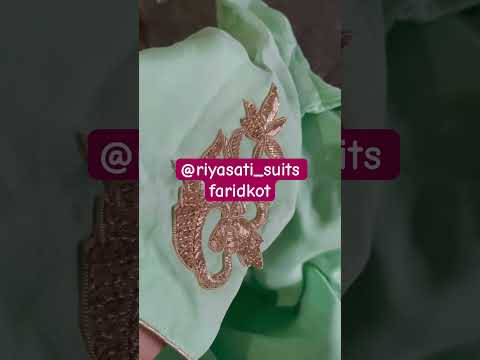 @Riyasatisuitsboutique #punjabisuits #fashion #patialabutiquedesigns #faridkot #patchwork🩷