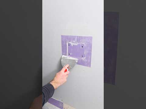 Drywall Repair Tips for Toilet Paper Holder - #shorts #homerepairtutor #drywallrepair