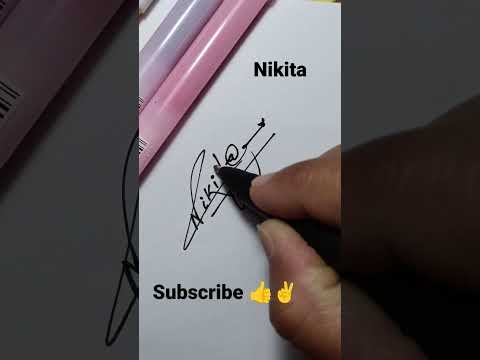 Nikita signature style #youtubeshorts #viral #signature #shortfeed #instagram #sign #style