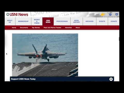 USNI News Fleet and Marine Tracker 13 Jan 2020