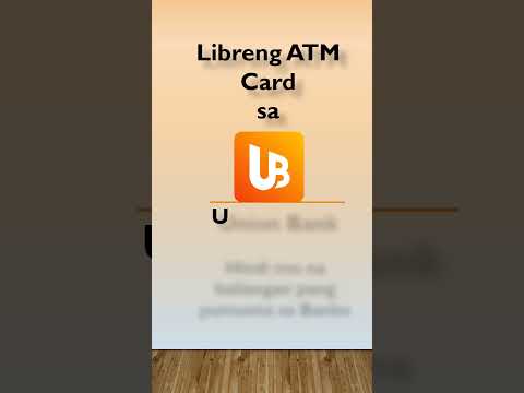 Libreng ATM Card sa Union Bank , FREE Delivery pa! #knowledgetechtv #shorts