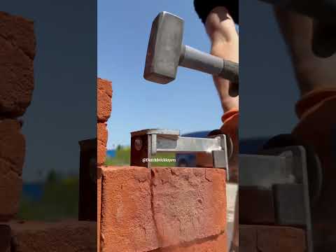Amazing Bricklayer tools #masonry #construction #tool #bricklaying