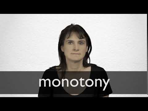 MONOTONY Synonyms | Collins English Thesaurus