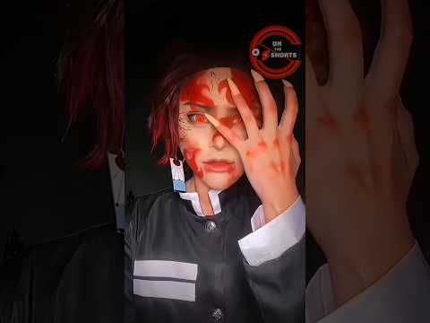 Kamado Tanjiro Demon Form ๐น๐ฅ Kimetsu no Yaiba โ๏ธ Demon Slayer Cosplay #shorts
