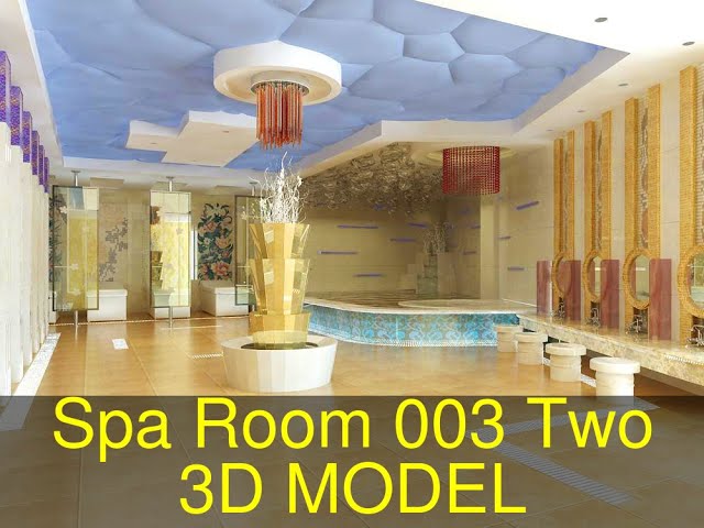 Spa Room 003 Two 3D Model - FlatPyramid