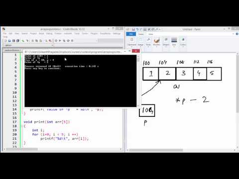 Pointers vs. Arrays in C