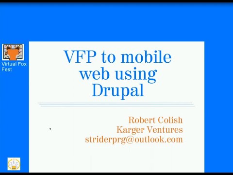 VFP to Mobile Web Using Drupal