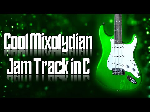 Cool Mixolydian Jam Track in C 🎸 Guitar Backing Track