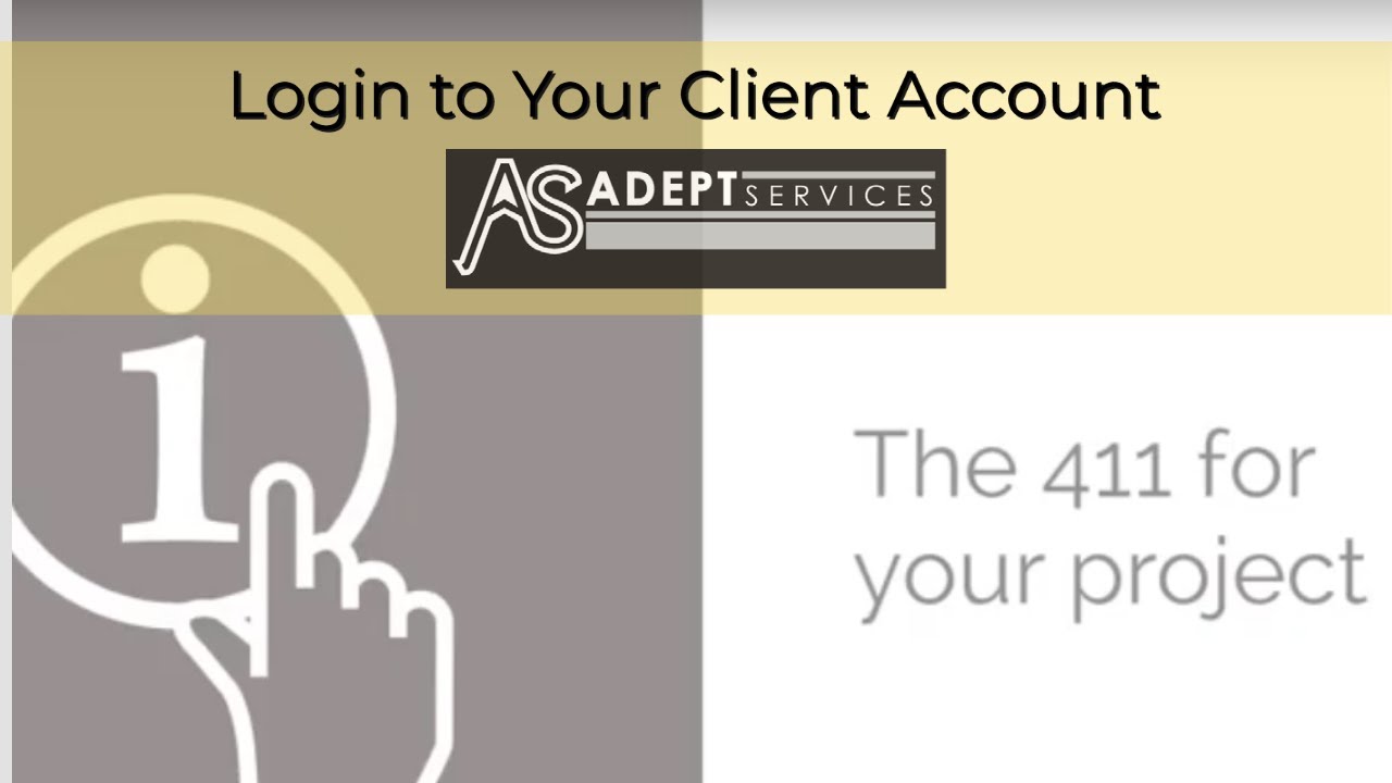 Adept Services Login