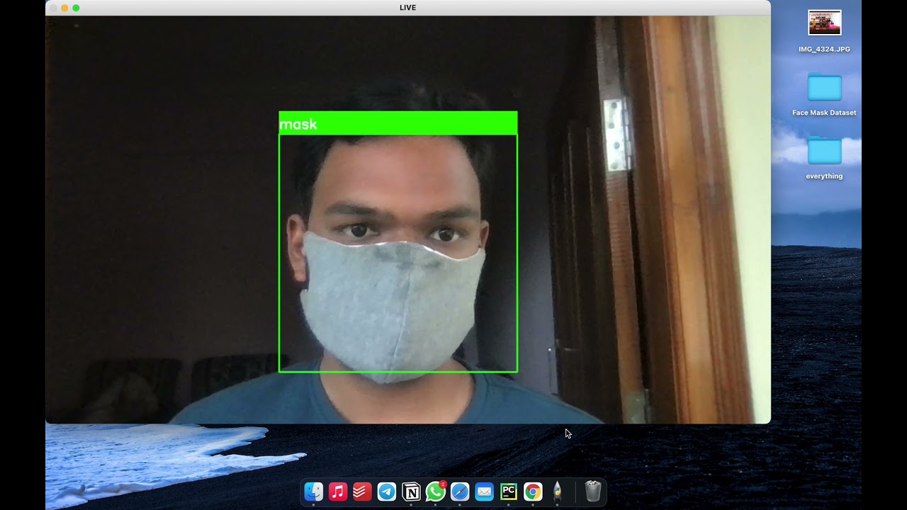 Face Mask Detection with OpenCV || Python Computer Vision Project