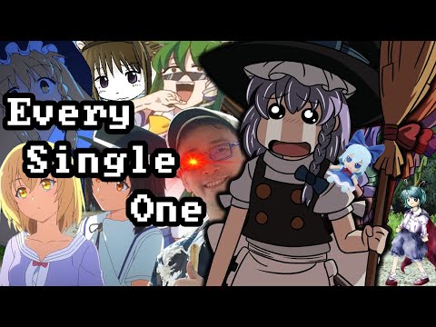 Every Single Touhou Anime