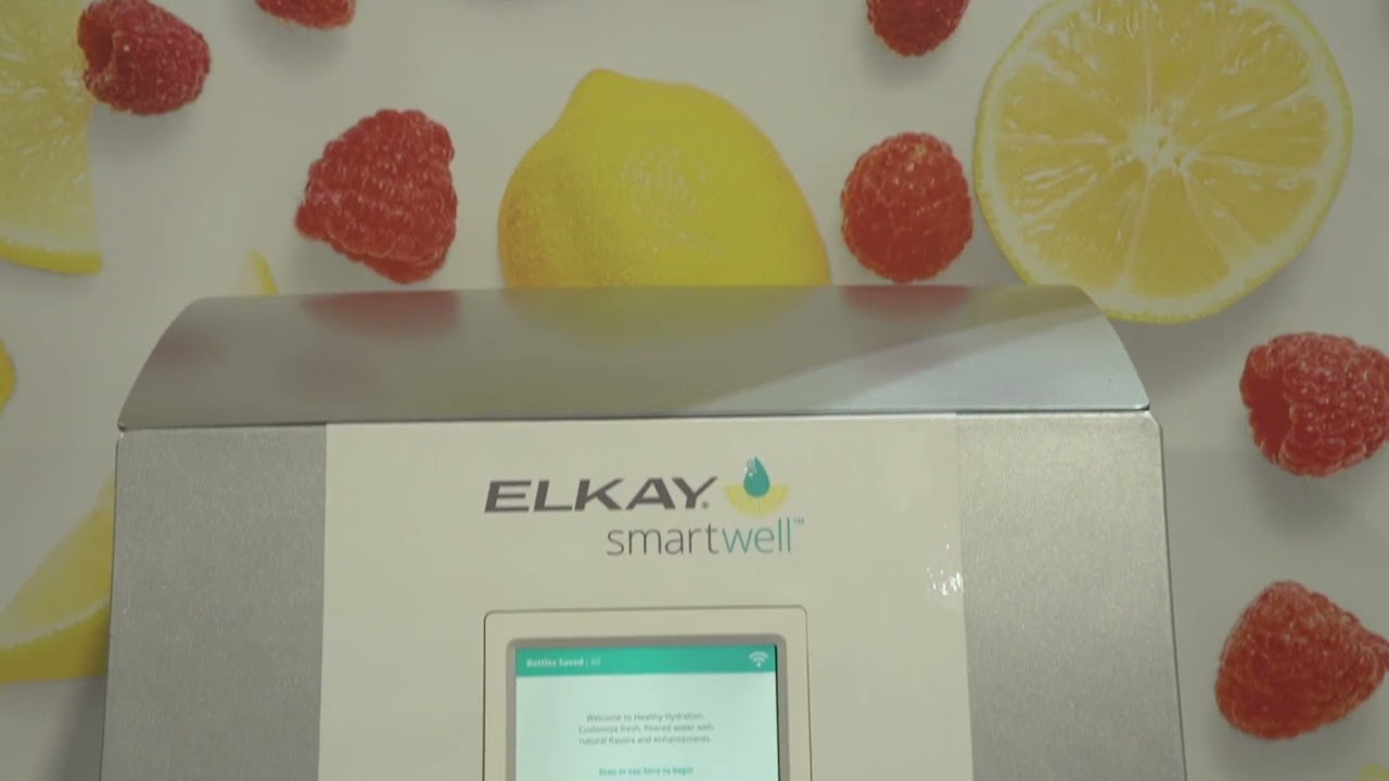 Elkay shines spotlight on Smartwell beverage dispenser