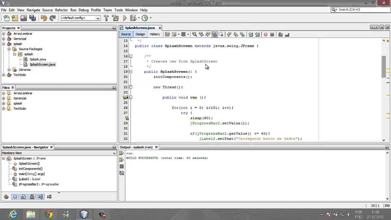 Java - Splash Screen com jProgressBar [PT2]