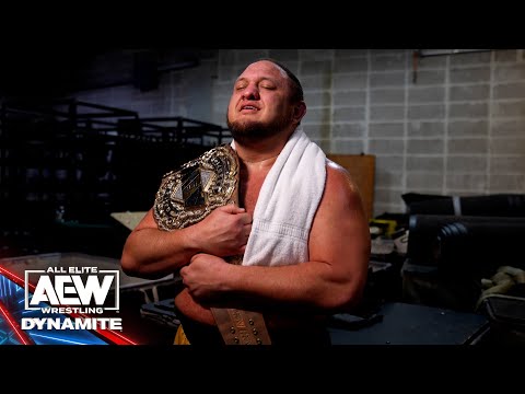 Exclusive Post AEW Worlds End comments from the NEW AEW World Champion, Samoa Joe | 1/3/24, Dynamite