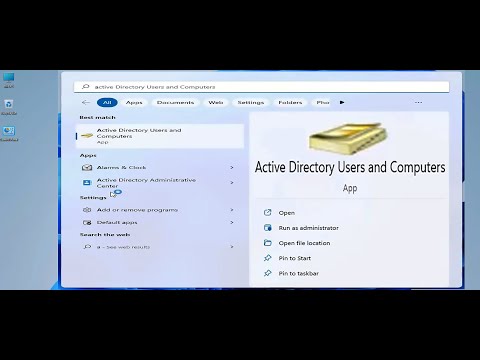 How To Install Active Directory Users And Computers On Windows 11 Management Console