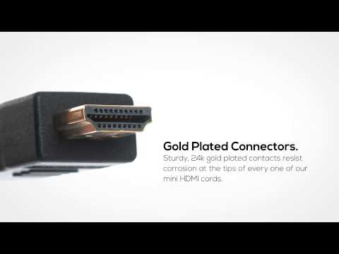 Best Mini HDMI to HDMI Cable - High Speed (3-10ft) - FireFold