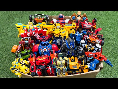 Box Full Toys Transformers Human Alliance Robot: BUMBLEBEE, TOBOT, HELLOCARBOT, SUPERHERO & BEASTS
