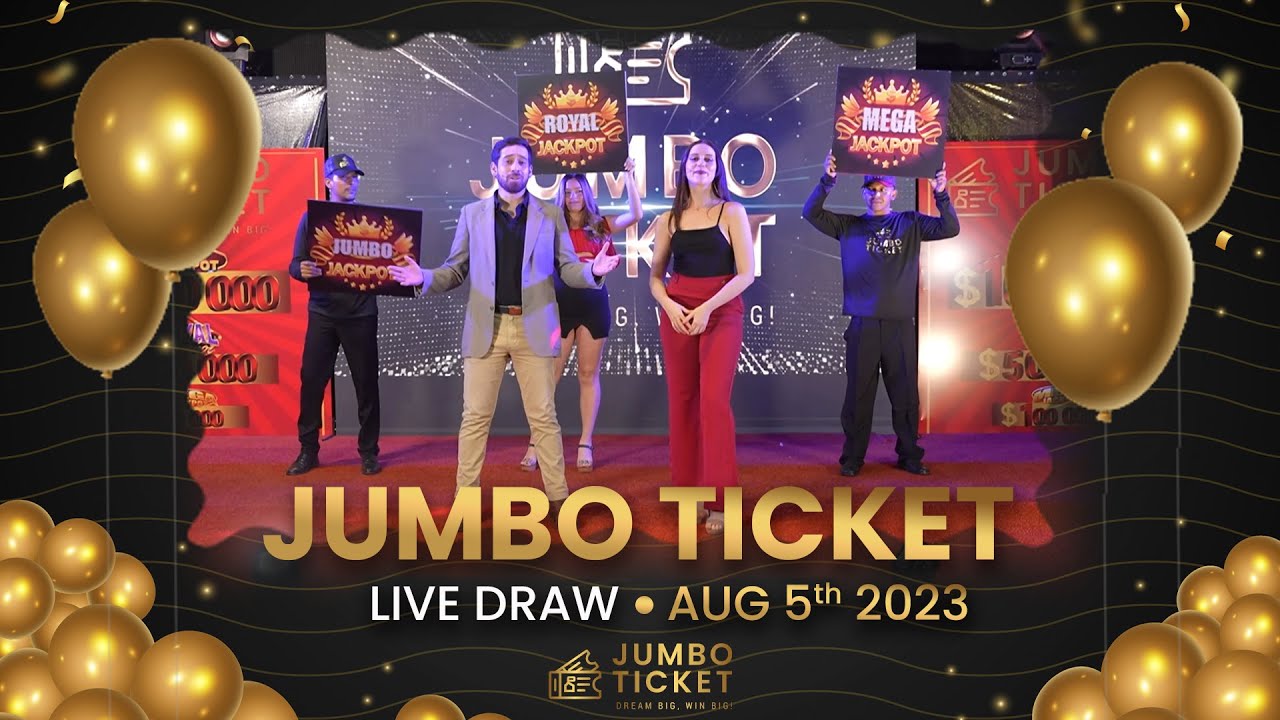 Jumbo Ticket Grand Live Draw - 5th August 2023