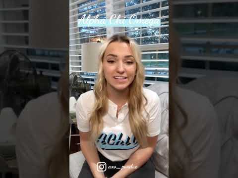 Introduction to Alpha Chi Omega Sorority