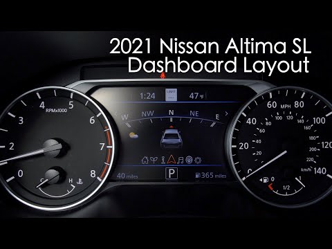 2021 Nissan Altima SL Dashboard Layout|Nissan of Cookeville