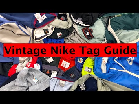 VINTAGE NIKE TAG GUIDE: 70s - present day