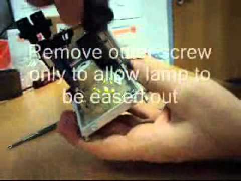 Bare Bulb Instruction Video for the Acer PD523