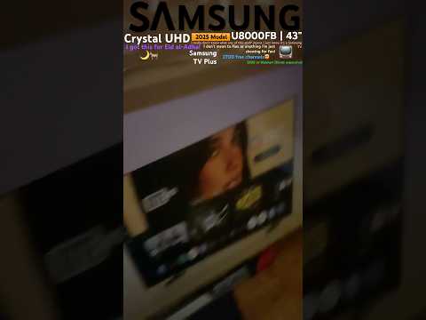 🆕SAMSUNG TV PLUS (2025 Model)📺!#samsung #tv #plus #2025 #exiting