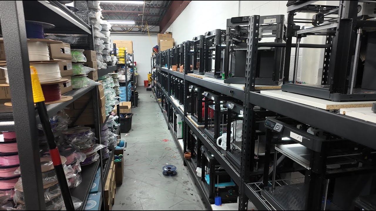 Tour of My 180+ Printer 3D Print Farm - December 2025