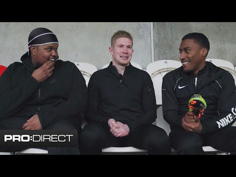 Kevin De Bruyne assisting Chunkz & Yung Filly with the Banter 🤣 | KDB Boots & Bants