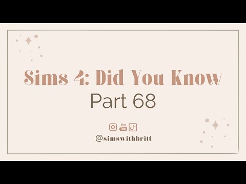 Sims 4: Did You Know? Part 68 | Ghost Moods | #shorts #tutorial #sims4