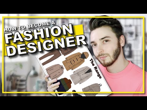 HOW TO BECOME A FASHION DESIGNER: get a fashion design job, tutorial and step by step guide.