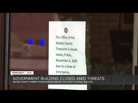 Wayne County Treasurer's Office closes abruptly Friday due to threats
