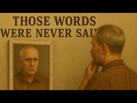 Those Words Were Never Said