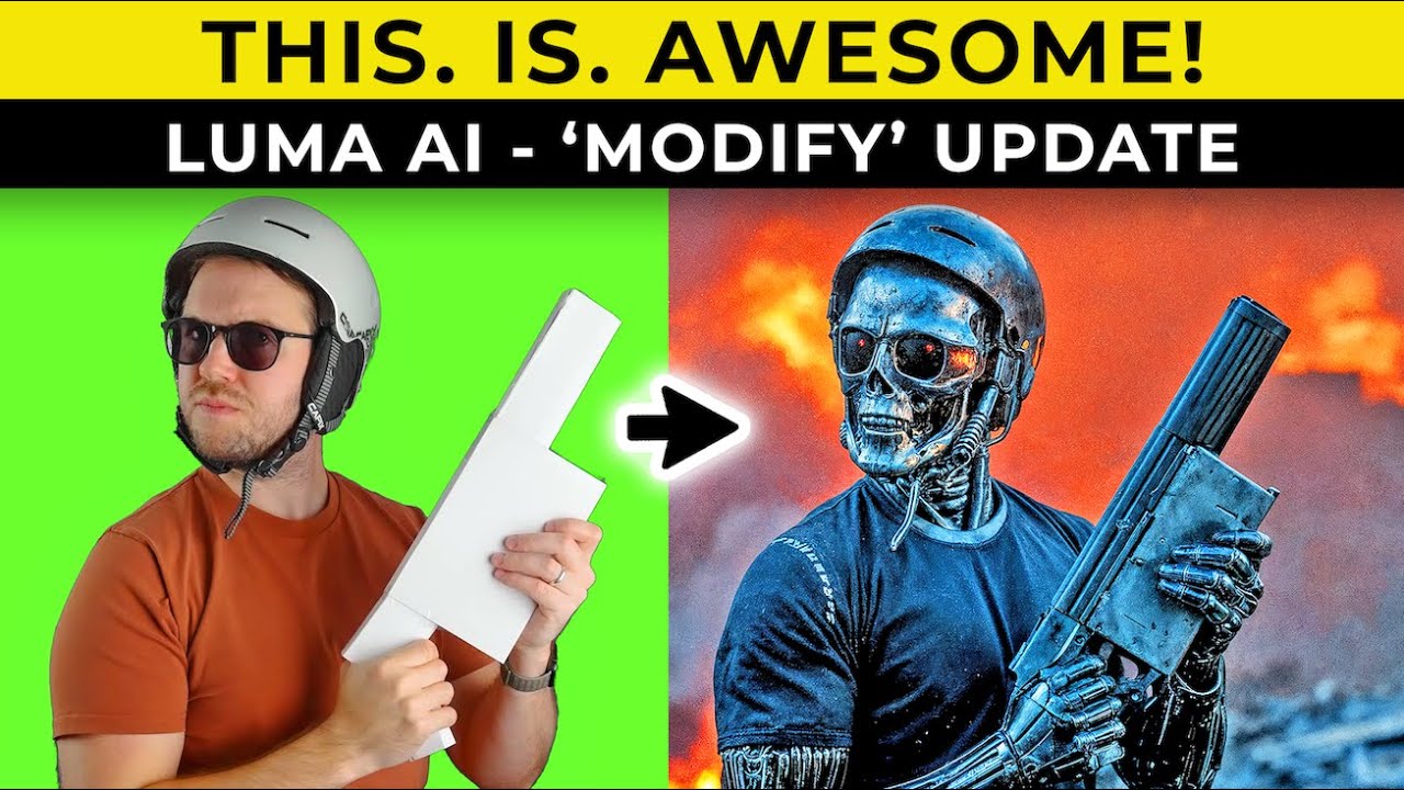 Create INSANE Videos With Luma Ai Modify Tool | How-To Tutorial
