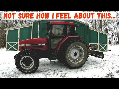 First Time Plowing Snow This Way- How Did I do?
