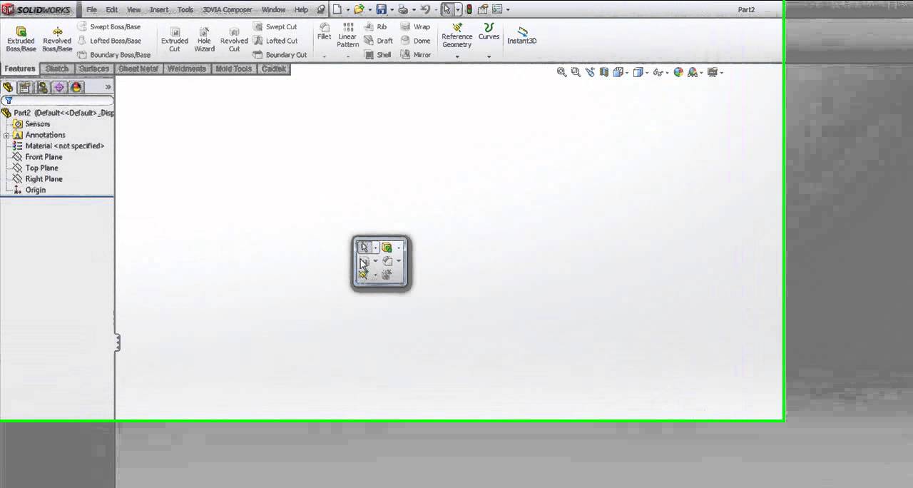 SolidWorks 2012 Hints and Tips - Customise the Interface