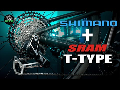 SRAM T-Type and Shimano MIX Drivetrain! Worth It? Hyperglide+ and SRAM XX Transmission