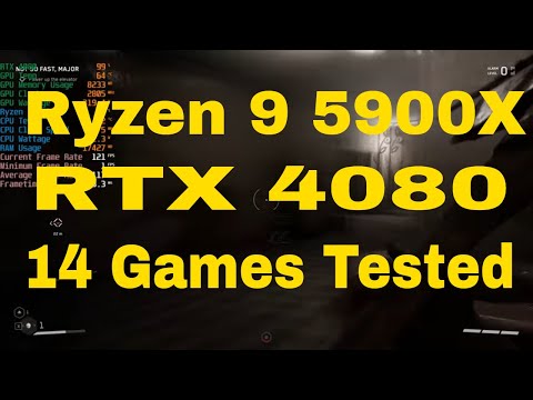 RTX 4080 | Ryzen 9 5900X | 14 Games Tested | 4K