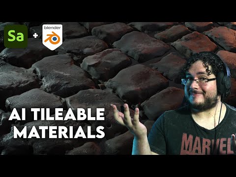 How to Create 3D Materials using AI