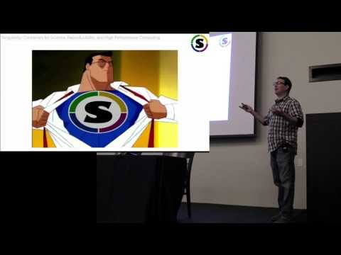 Singularity: Containers for Science, Reproducibility, and HPC