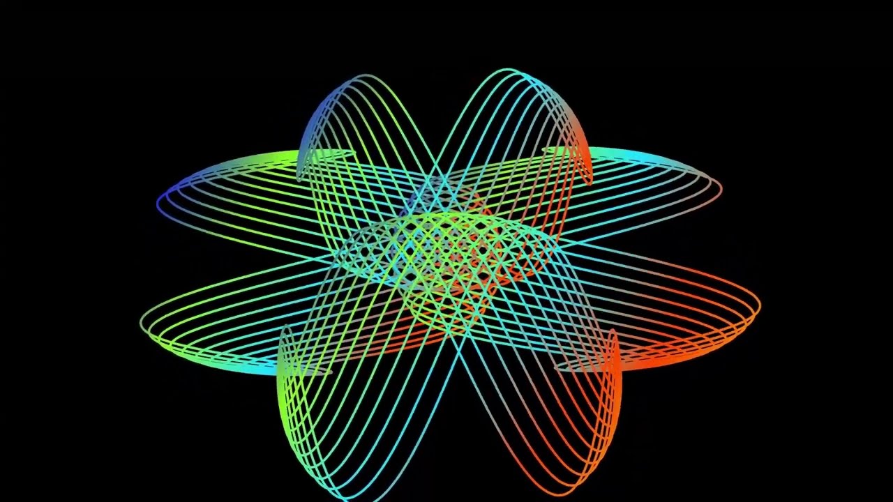 Cool Parametric Equations Animation Part 3 | Manim