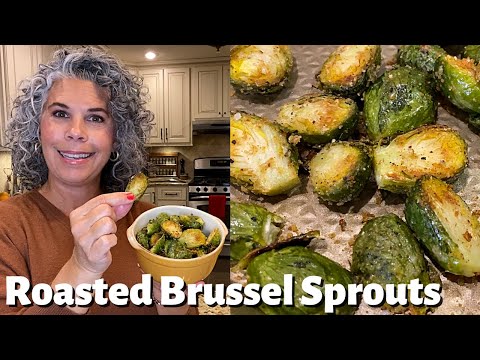Obsessed with Parmesan Roasted Brussel Sprouts | In Renee's Kitchen