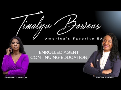Continuing Education for Enrolled Agents